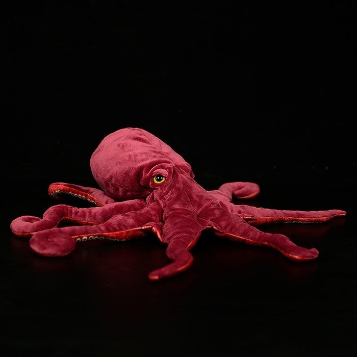 SoftDaysLab Realistic Giant Pacific Octopus Plush Toy – Soft, Lifelike ...