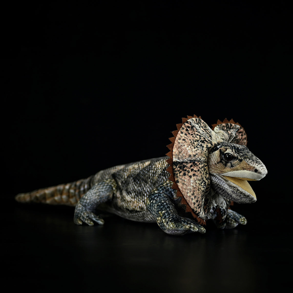 SoftDaysLab Frilled Lizard Plush – Realistic, Detailed & Perfect for ...